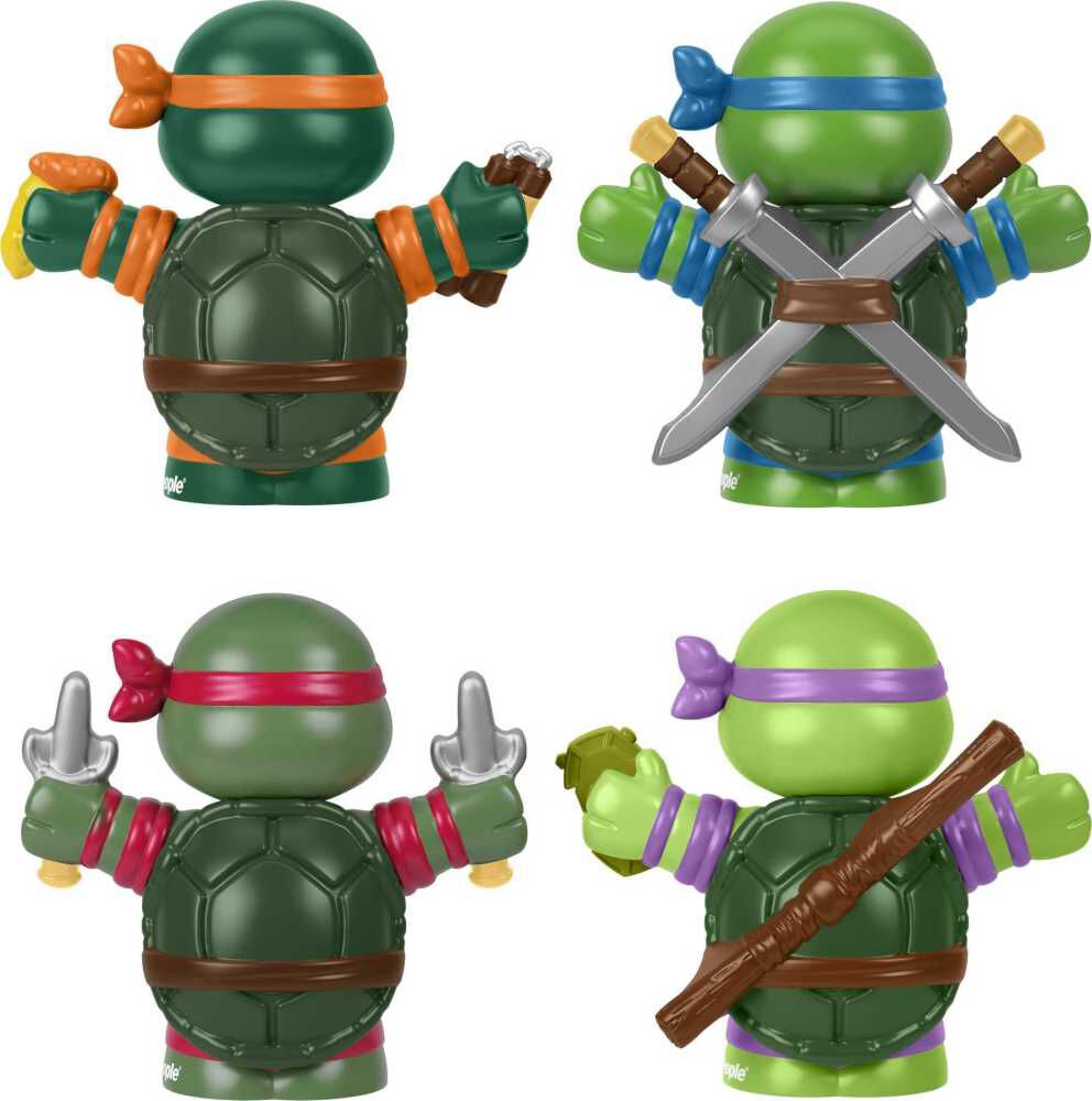 Fisher Price Little People Collector Teenage Mutant Ninja Turtles Special Edition Set