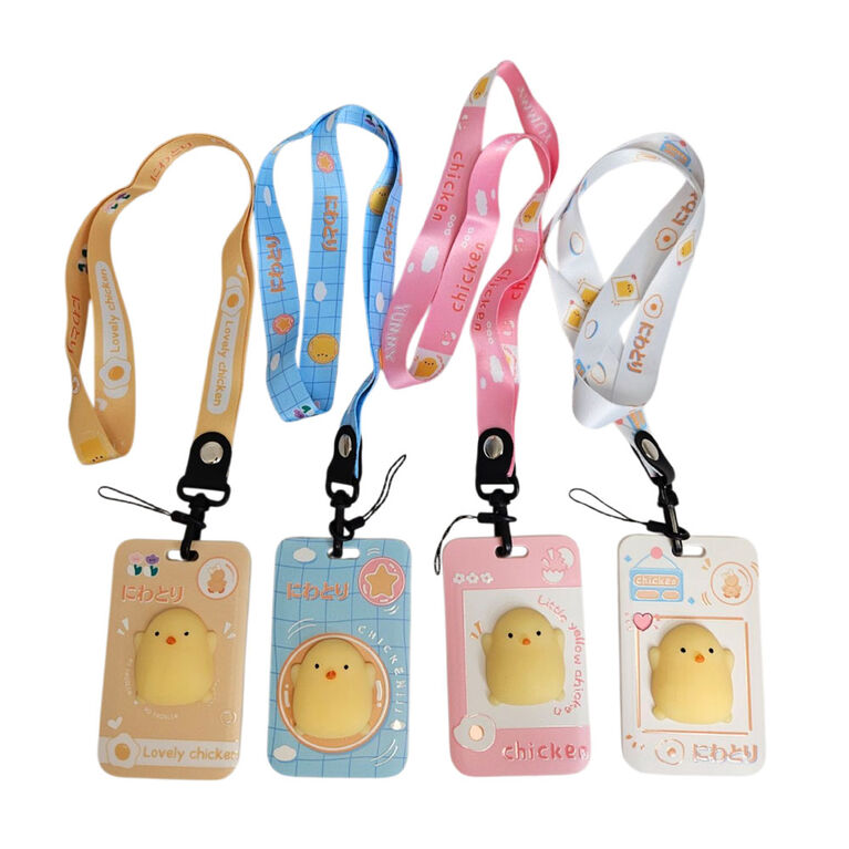 Tonami Squishy Chick Card Holder