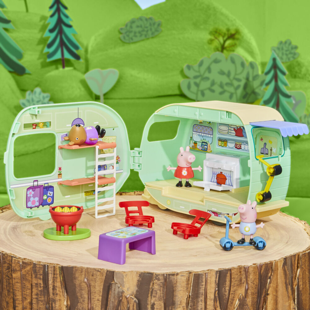 Peppa pig camping playset store